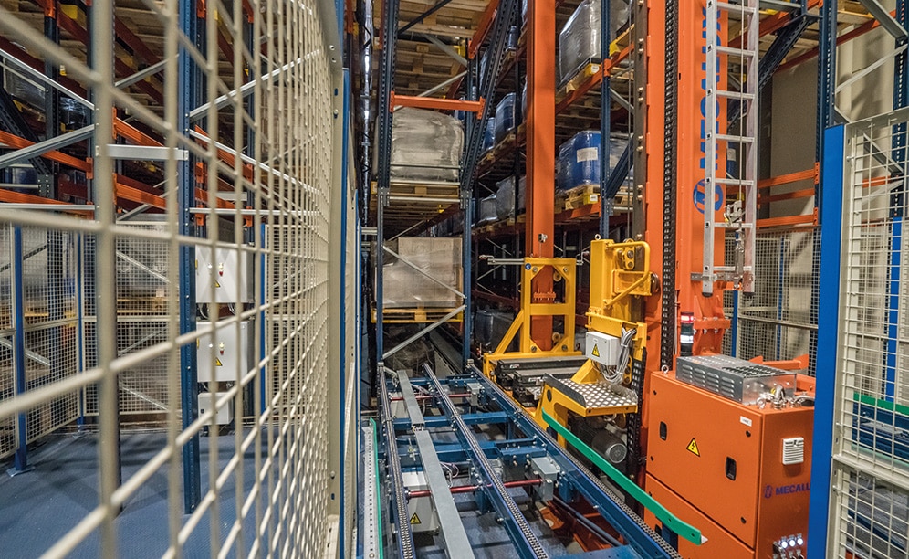 Caso práctico de bodega automática de Trumpler en Barcelona – Mecalux.cl