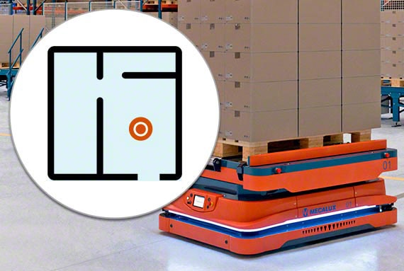 Robots móviles autónomos (AMR) - Mecalux.cl