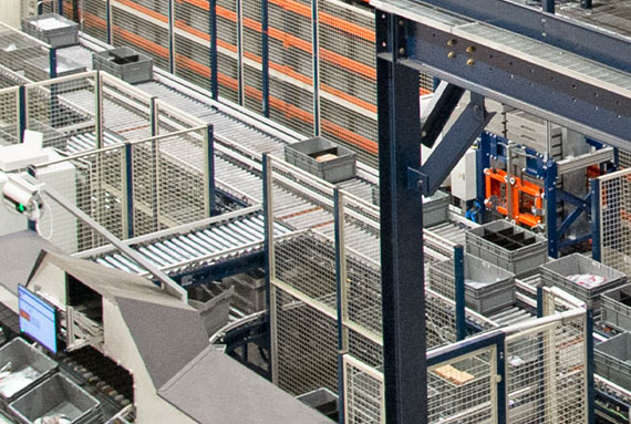 Estación de picking de alto rendimiento - Mecalux.cl