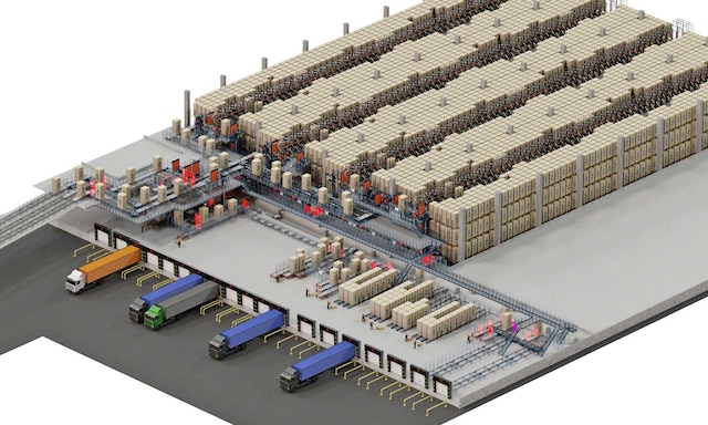 PepsiCo moderniza su bodega en Veurne - Mecalux.cl
